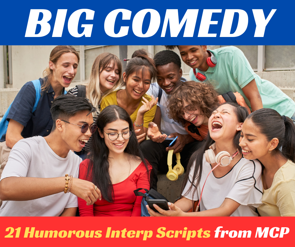 Big Comedy: 21 Humorous Interp Pieces for female, male, and duo speech ...
