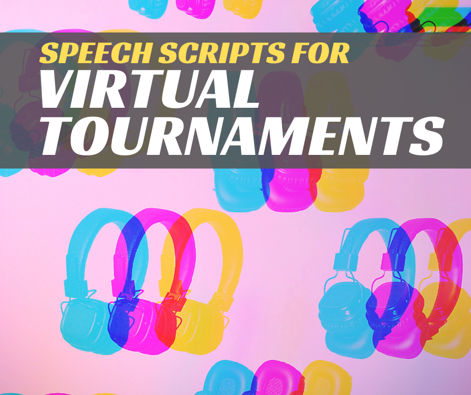 For Virtual Speech Tournaments — 20 Scripts and Duo Pieces – Mushroom ...